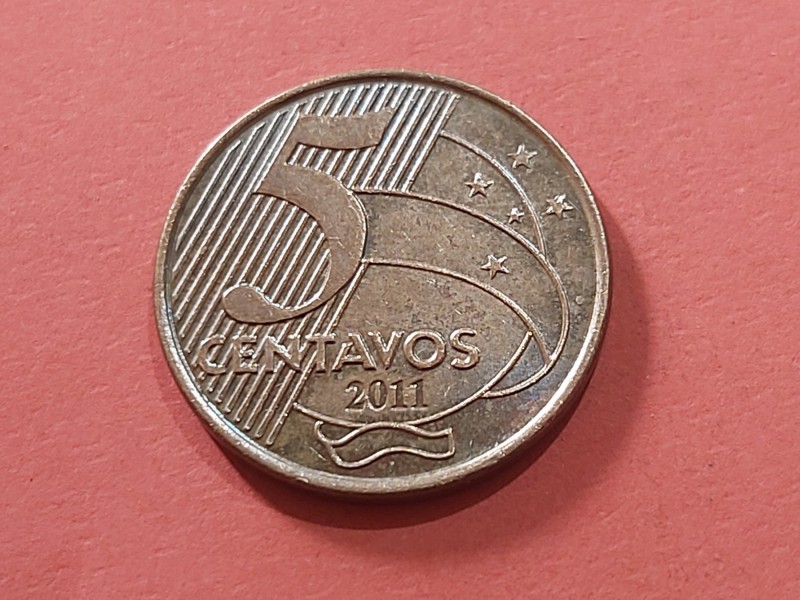 Brazil - 5 centavos 2011 god