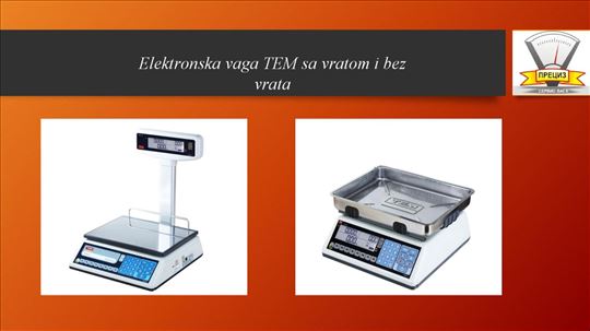 Elektronska vaga TEM sa obračunom cena