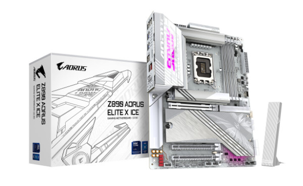 LGA1851, Z890 Chipset, 4x DDR5, 5x M.2 slots, including 1xPCIe 5.0 x4, 1 x PCIe 5.0 x16 with PCIe UD Slot X ( Z890 A ELITE X ICE )