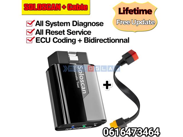 Novo - KINGBOLEN SOLOSCAN OBD2 Bluetooth 20+ Reseta + Kabel