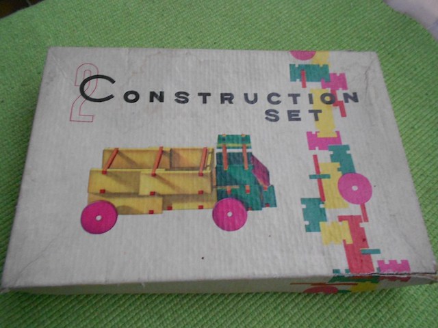 Ex Yu dečiji komplet - Construcion set - odlično stanje