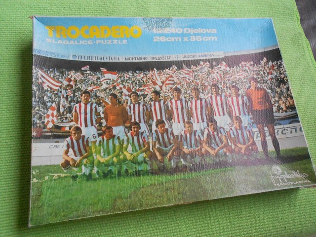 Crvena Zvezda - Ex Yu velike puzzle - kompletne