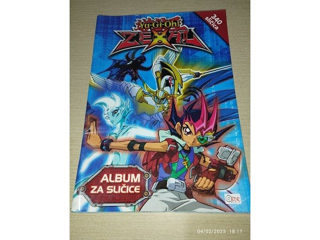 Album za slicice Yu-gi-oh! Zexal