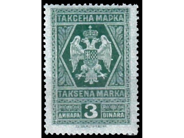 BA-TAKSENA MARKA KRALJEVINE JUGOSLAVIJE 1934