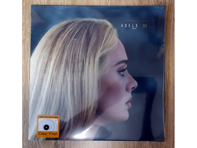 Adele - 30 2LP! NOVO! Clear limited