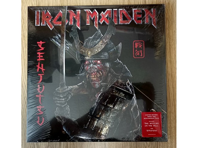 Iron Maiden - Senjutsu 3LP! NOVO!