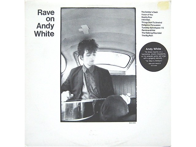 Andy White - Rave On LP Promo