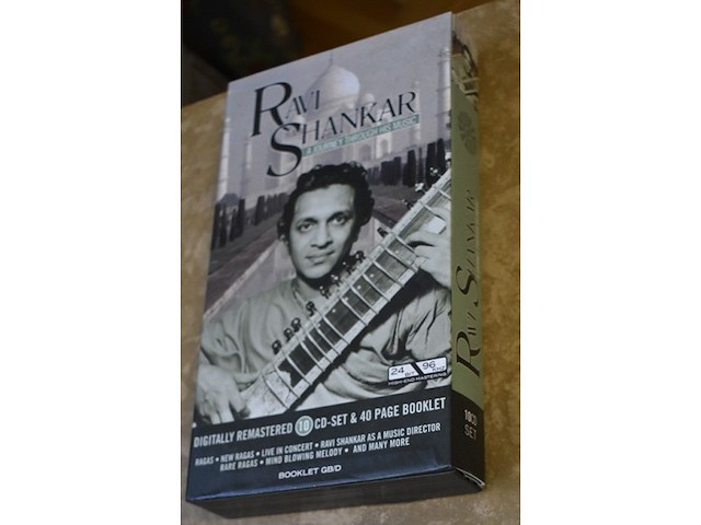 Ravi Shankar - A Journey Through His Music (10 x CD)