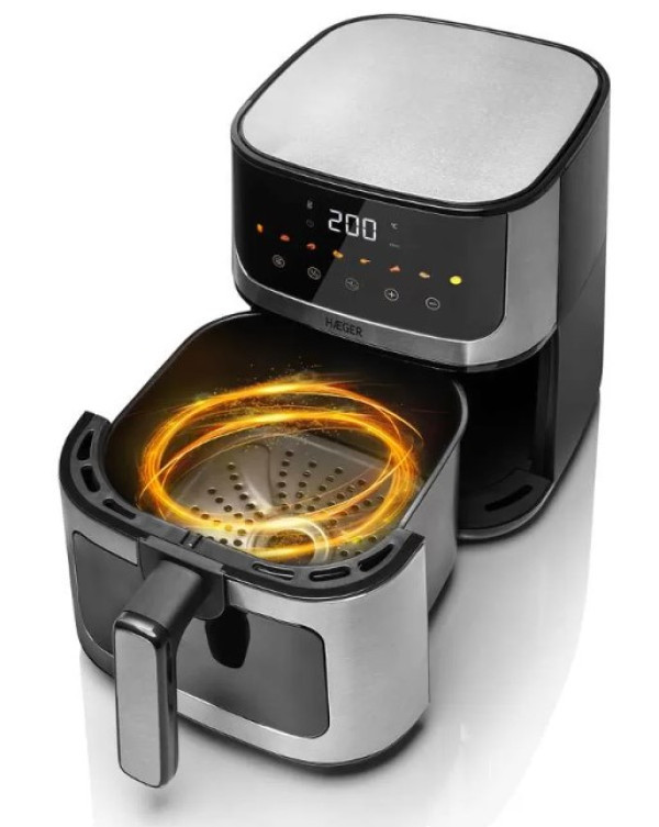 HAEGER AF-D47.005A FRITEZA NA TOPAO VAZDUH DIGITALNA 4,7 L