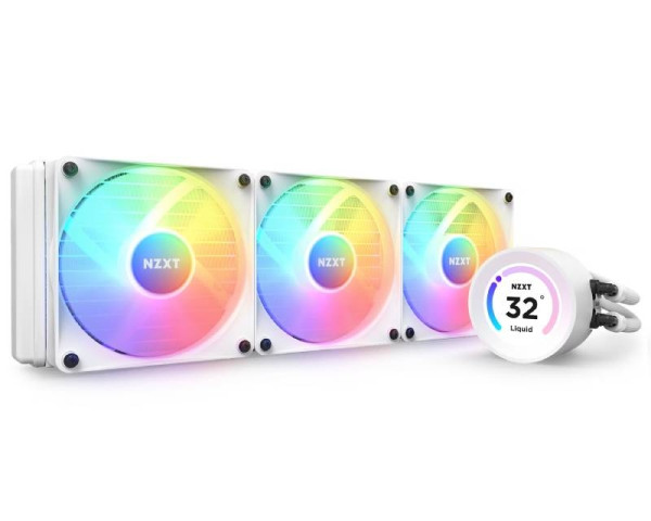 NZXT Kraken Elite 360 RGB vodeno hlađenje belo (RL-KR36E-W1) (CPU01445)