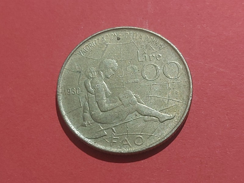 Italija - 200 lira 1980 god FAO