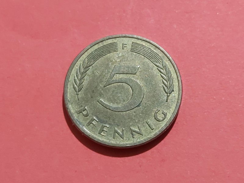 Nemačka - 5 pfennig 1986 god F