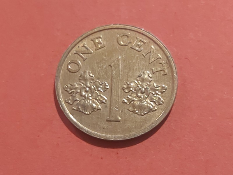 Singapore - 1 cent 1989 god