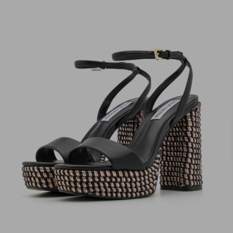 Steve Madden – Crne ženske sandale