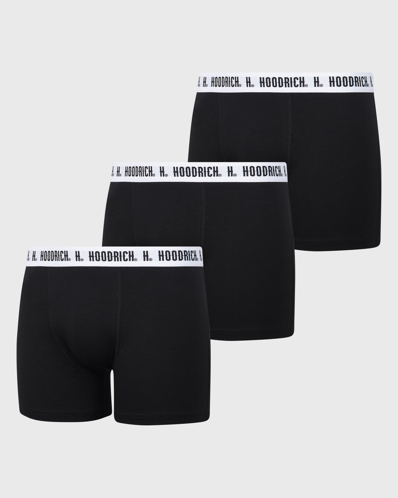 Hoodrich OG Core 3 Pack Muške Boxers Crne Bijele Srbija | 53AZBKPUY