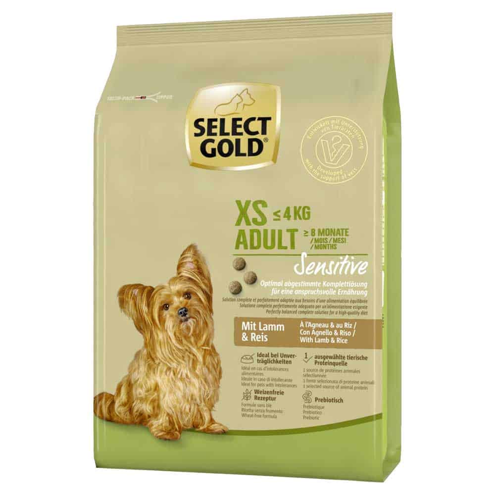 Select Gold Sensitive Extra Small Adult jagnjetina i pirinač, 1 kg