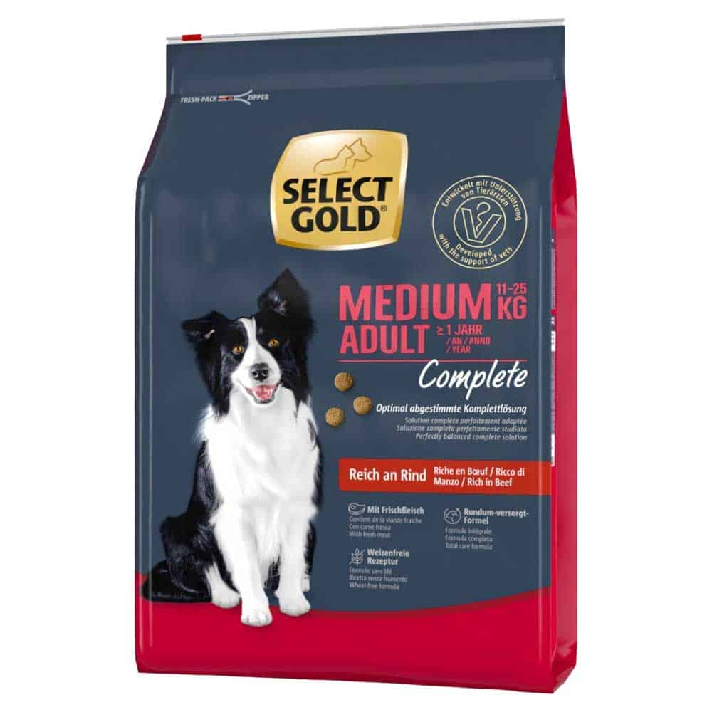 Select Gold Complete Medium Adult govedina, 12 kg