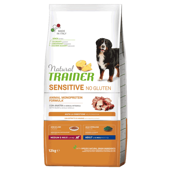 Trainer Sensitive Adult Adult Medium/Maxi, Pačetina, 12 kg