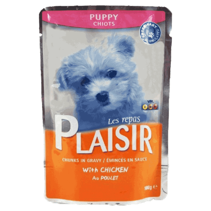 Plaisir Preliv Za Pse Junior Piletina, 100 g