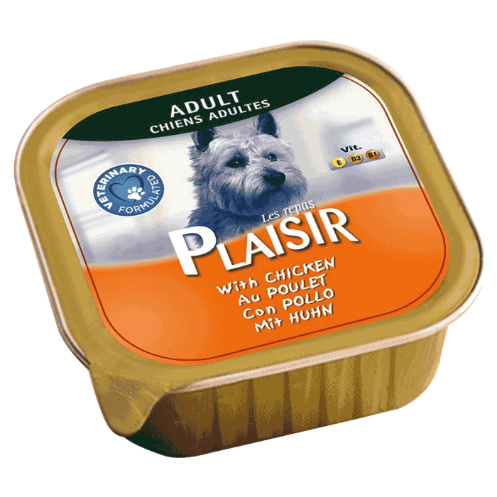 Plaisir Pašteta Za Pse Piletina, 150 g