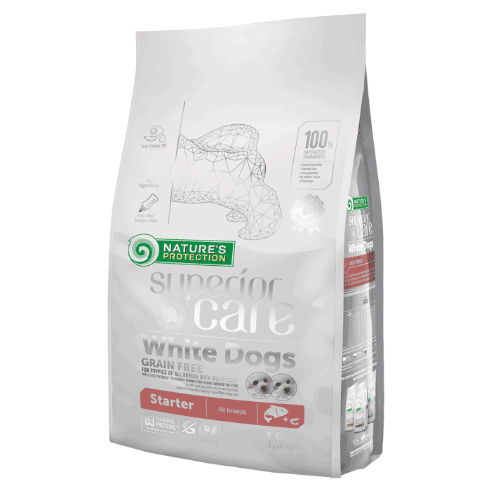 Nature's Protection SC All Breed Starter, Losos i Račići, 1.5 kg