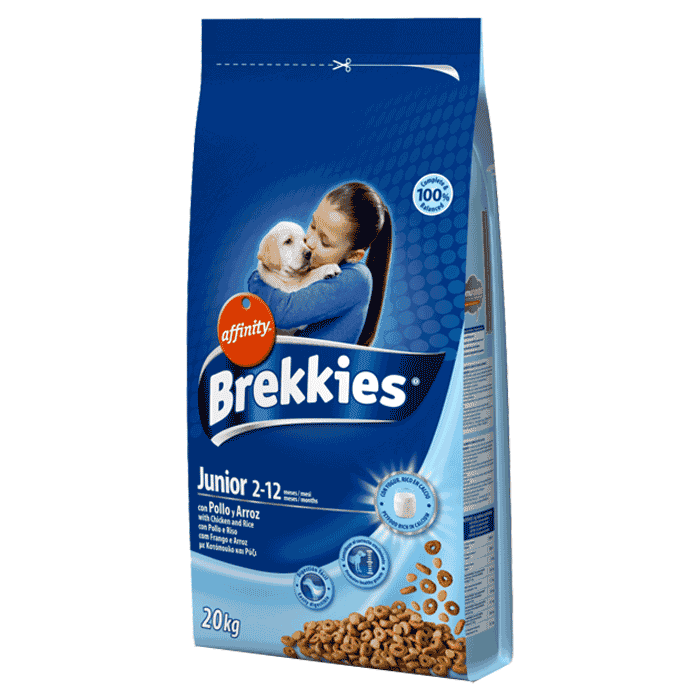 Brekkies Hrana za štence Junior Original, 20 kg