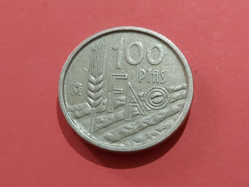 Španija - 100 pesetas 1995 god FAO