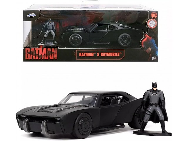 The Batman Batmobile with Figure 1:32