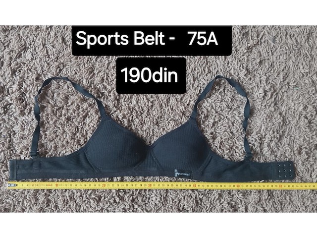 Sports Belt grudnjak brushalter crni 75A