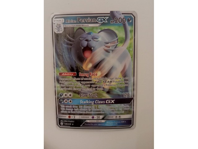 Pokemon Persian karta 129/236