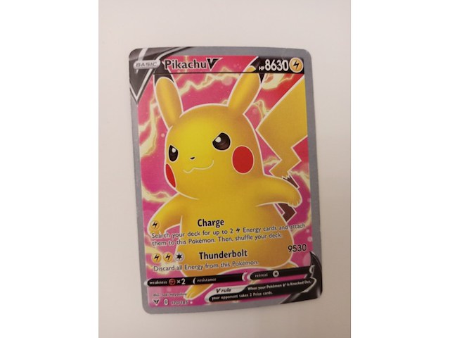 Pokemon Pikachu 170/185 karta