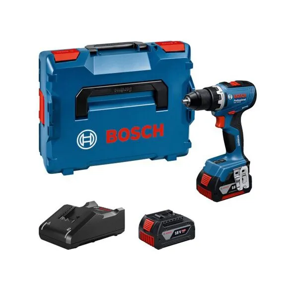 Bosch Aku bušilica GSR 18V-65 2×5,0Ah+L-BOXX 136 (06019N3203)