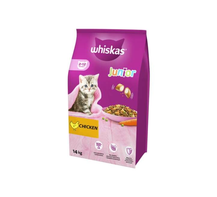 Whiskas Suva hrana za mačiće junior piletina 14 kg