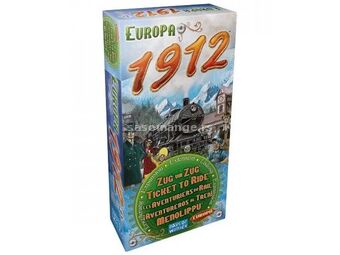 Društvena igra Ticket To Ride - Europa 1912 - ekspanzija