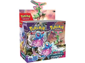 Društvena igra Pokemon TCG - TCG Scarlet &amp; Violet - Temporal Forces - Booster Pack - ekspanzija