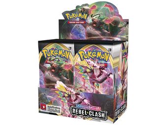 Društvena igra Pokemon - TCG Sword &amp; Shield - Rebel Clash - ekspanzija