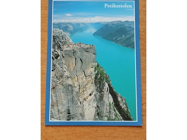 Norveška - Norway - Preikestolen - Frankatura