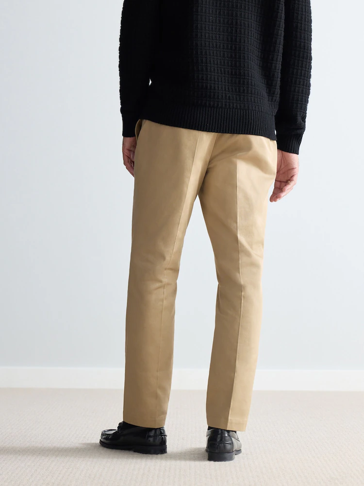 Boja kamena - Signature Emmetex Italian 100% Cotton Chino Trousers