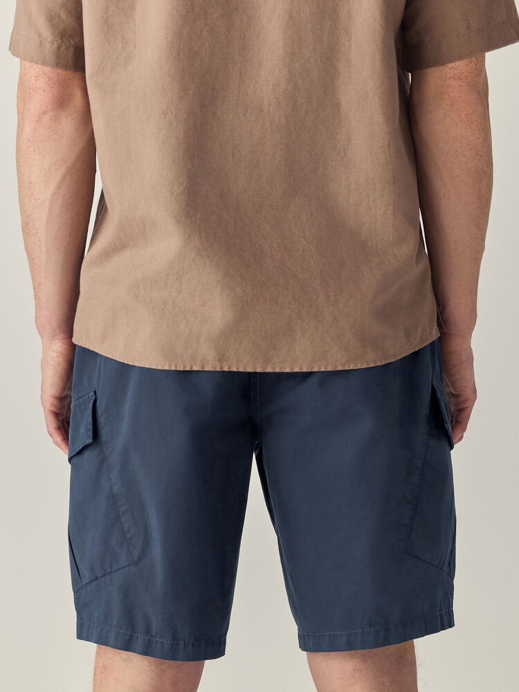 Mornarice - Elasticated Waist Cargo Shorts