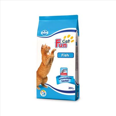 Granule za mačke-fun cat meso ili riba 27/10 20kg