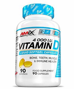 AMIX Vitamin D-3 4000iu
90 softgel kapsula