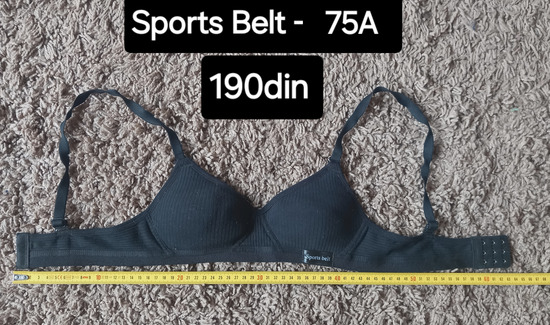 Sports Belt grudnjak brushalter crni 75A