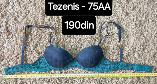 Tezenis grudnjak brushalter plavi zeleni 75AA