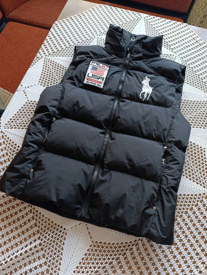 Polo Ralph Lauren puffer prsluk sa perjem LUX