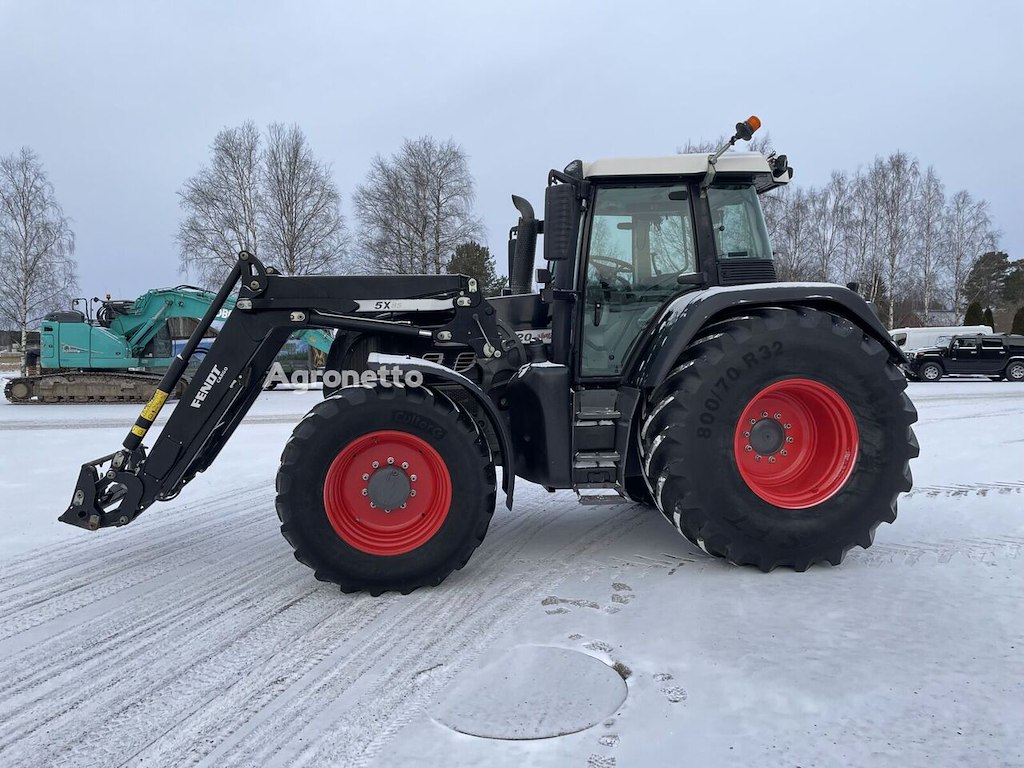 Fendt 820 Vario TMS + Fendt Carco 5x kuormaaja traktor točkaš