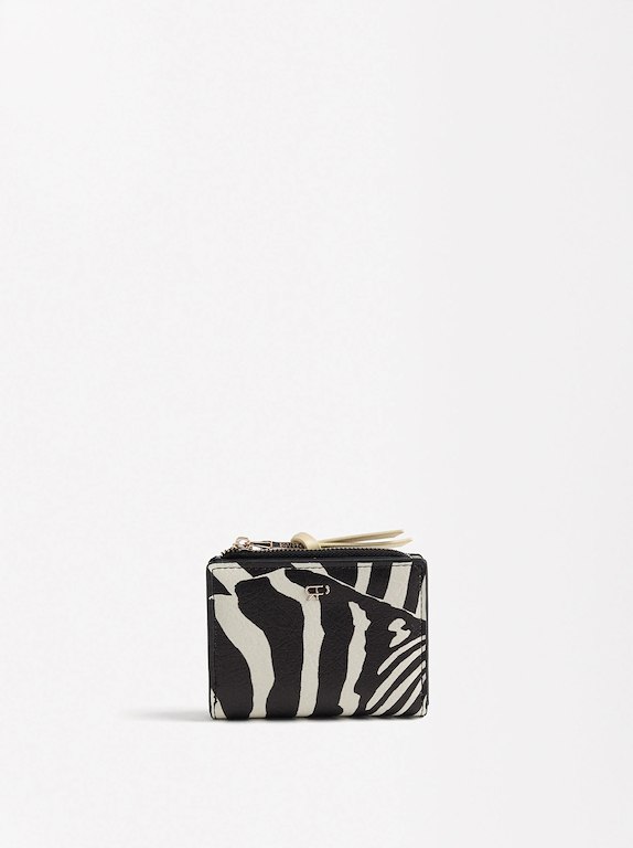 Animal print wallet