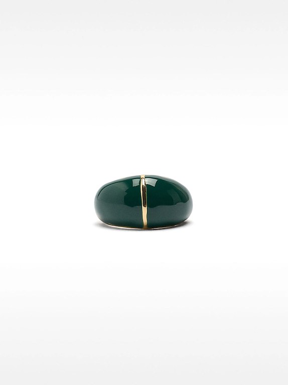 Rounded Enamel Ring