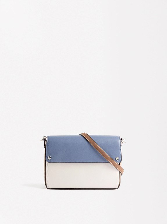 Color block crossbody bag