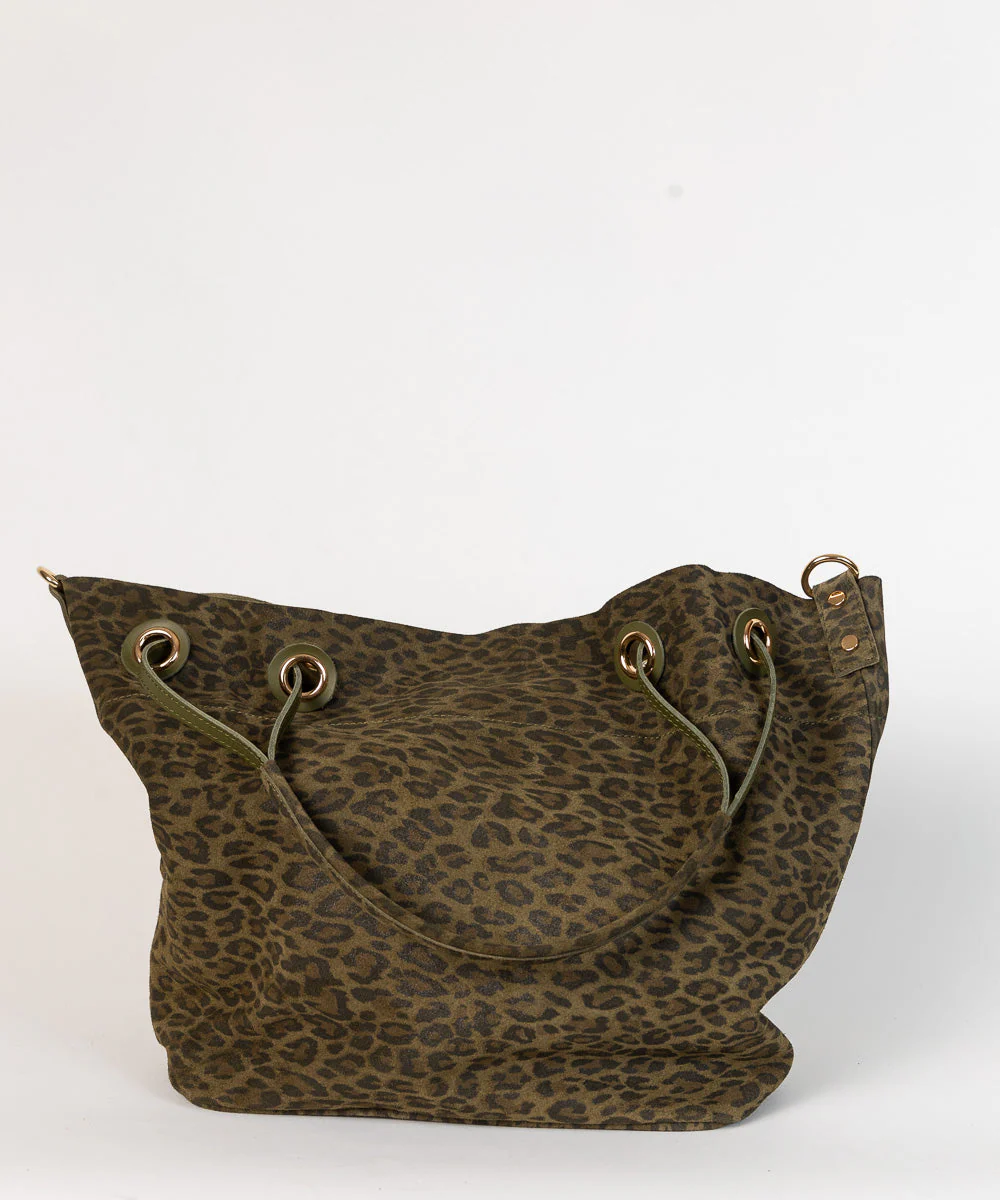 Zelena leopard tašna Sintra / 146
