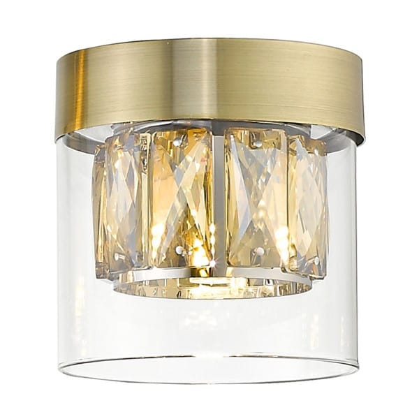 PLAFONSKA LAMPA GEM 1xG9 antique bronze